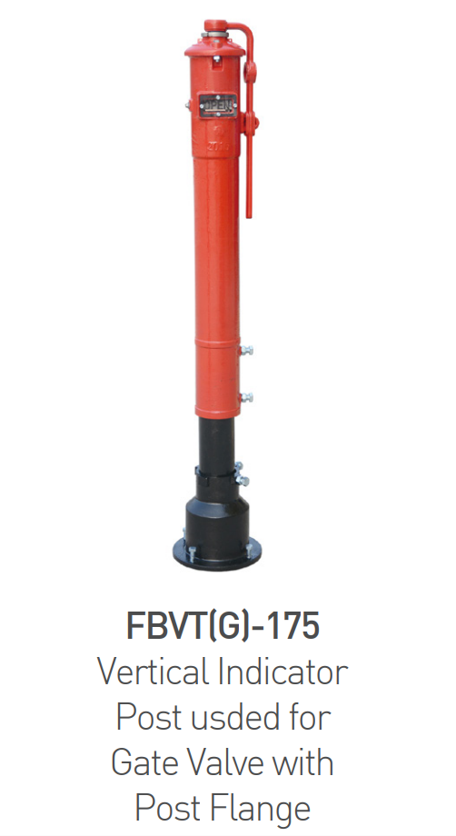 Trụ điều khiển biểu thị (vị trí) đóng mở- Post Indicator Valve - FIRVIS ...